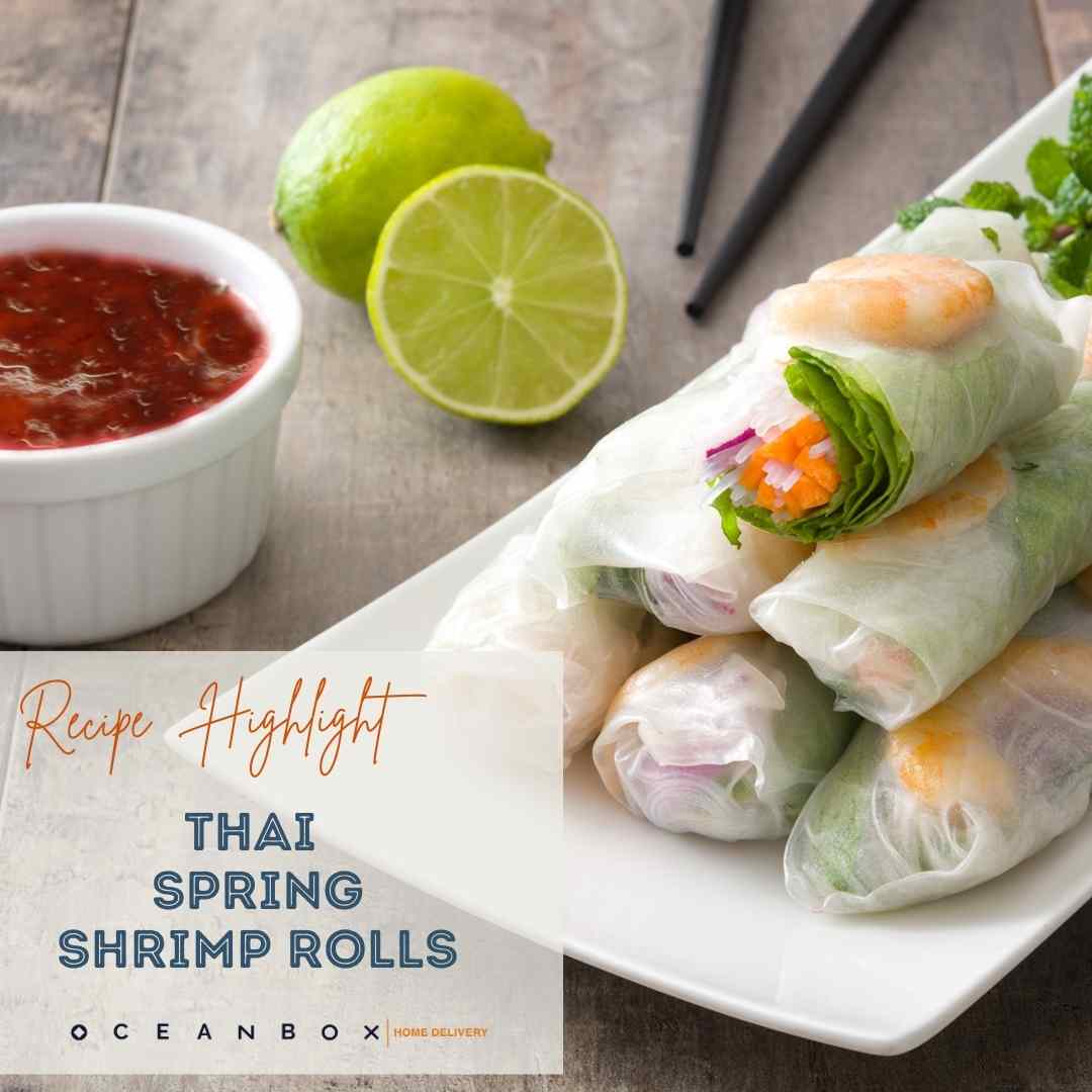 Thai Shrimp Spring Rolls – OceanBox