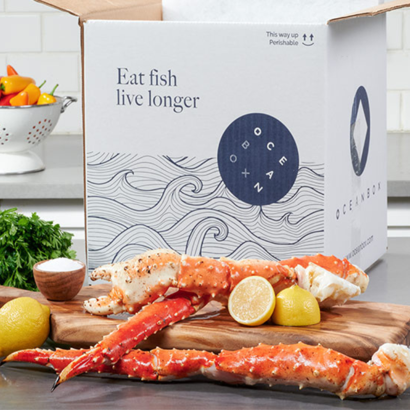 King Crab Legs Box - 6lb – Oceanbox